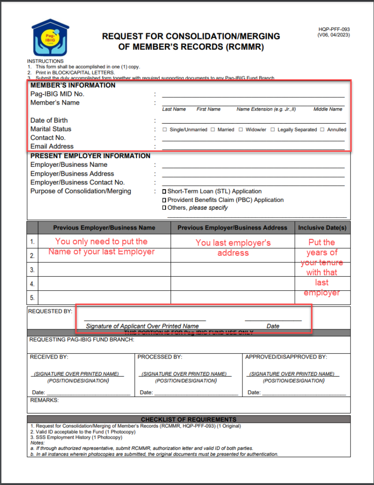 How to Change Pag-IBIG Status from Employed to Individual Payor ...